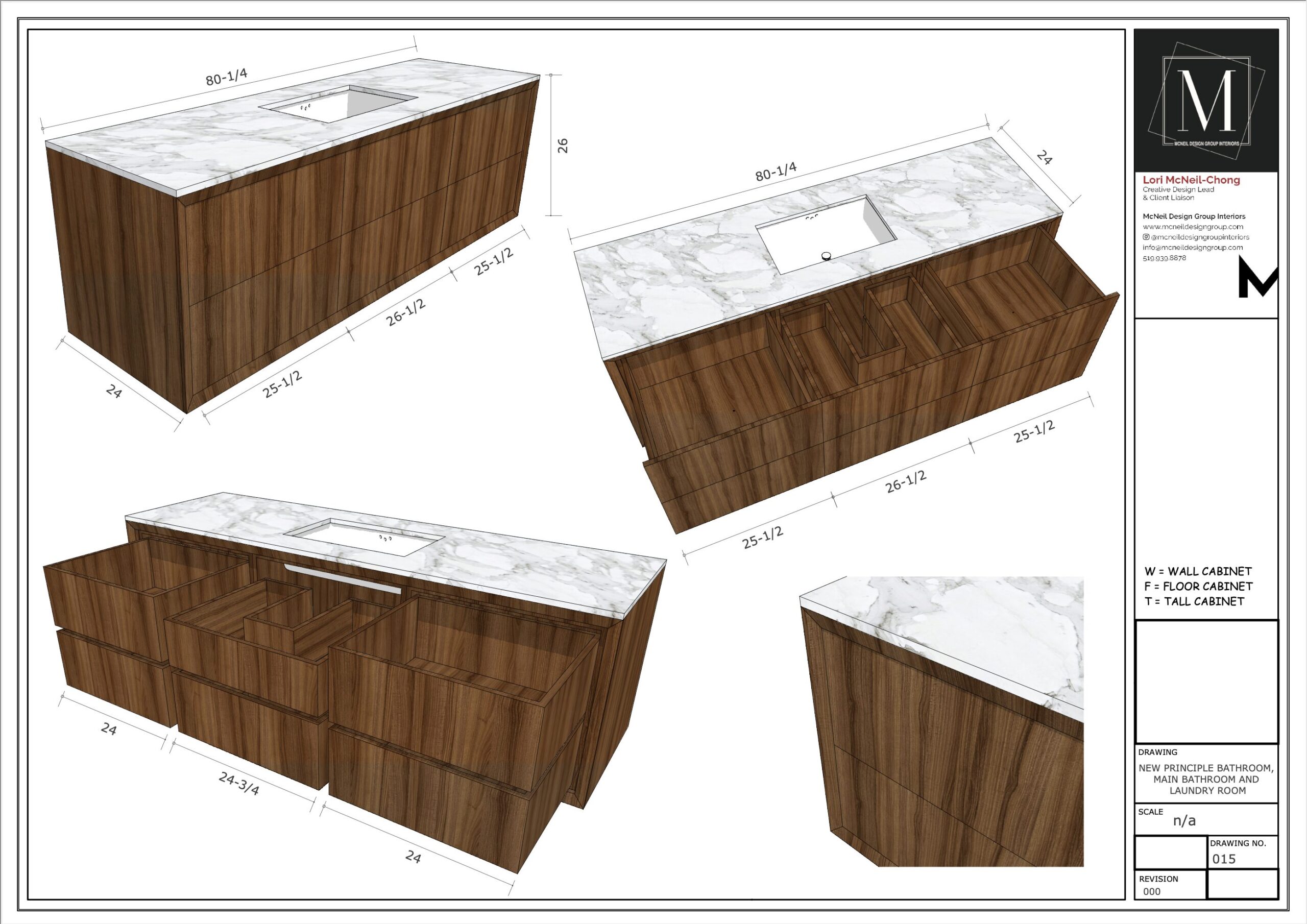 6 WOODINGTON AVE -IN LAWS BATHROOM- VANITY VIEWS – McNeil Design Group ...