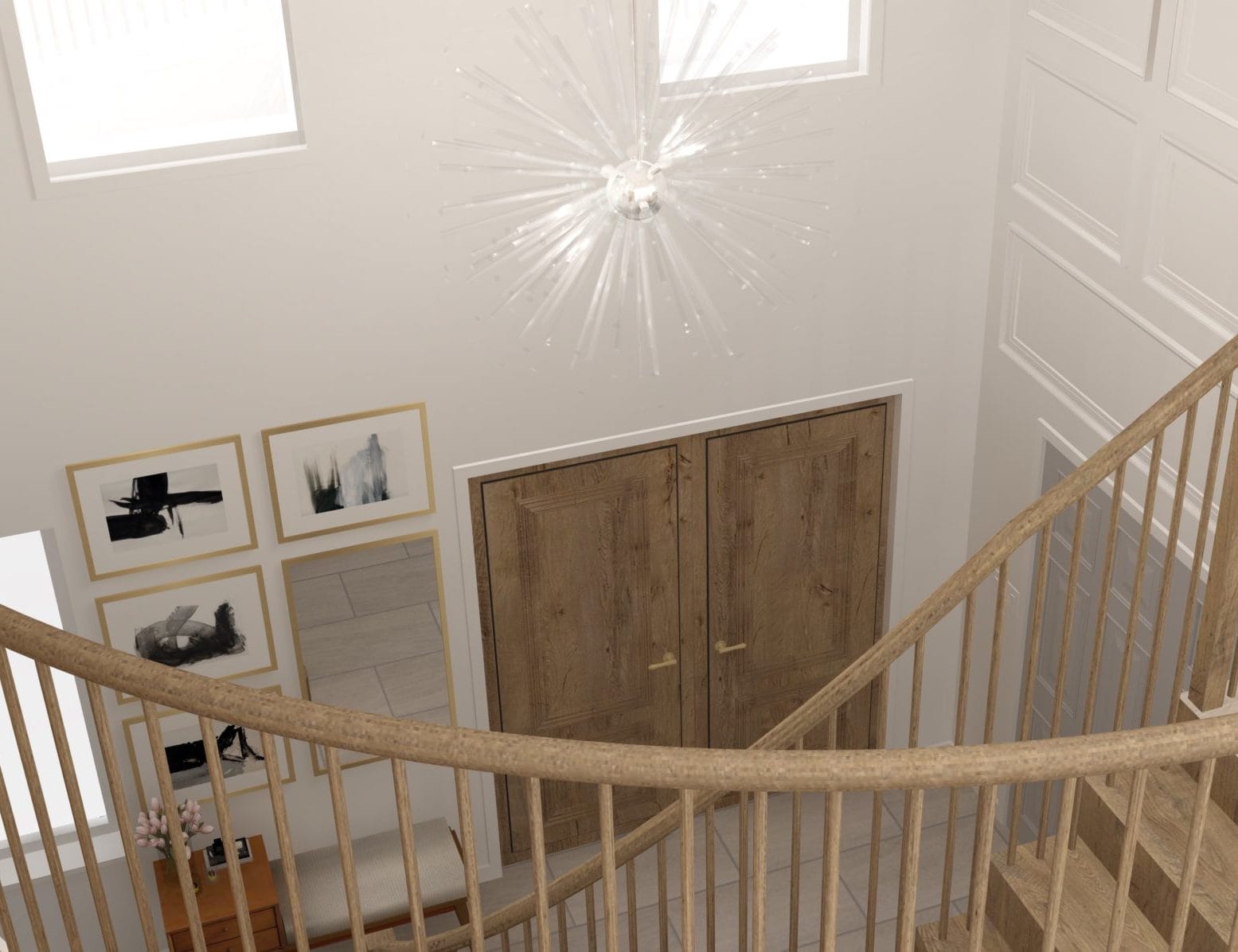 Vista View: Foyer - McNeil Design Group Interiors