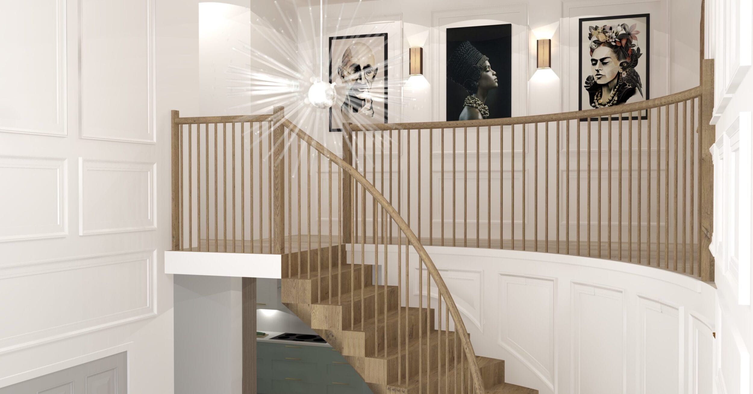 Front Foyer Stairs – McNeil Design Group Interiors